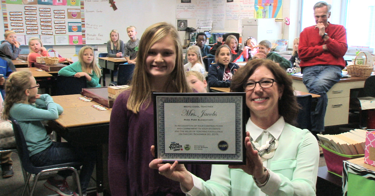 Watch Preview: Cool Teacher Contest - Mrs. Jacobs | WGVU Presents ...