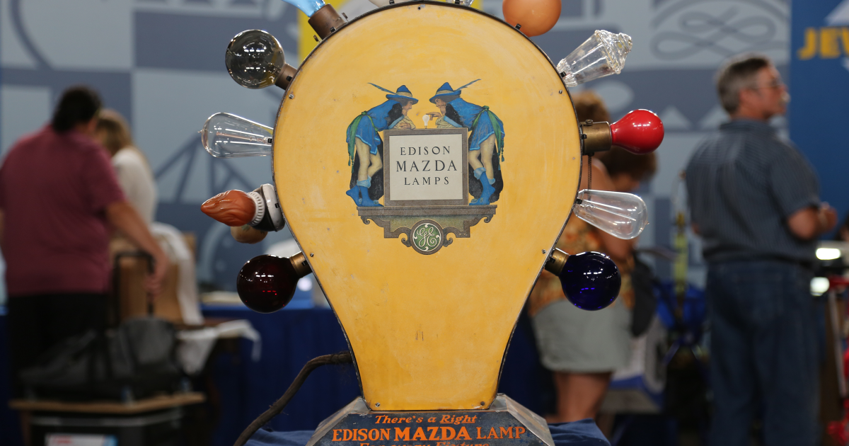 Watch Appraisal: Edison Mazda Light Bulb Store Display, ca. 1930 ...