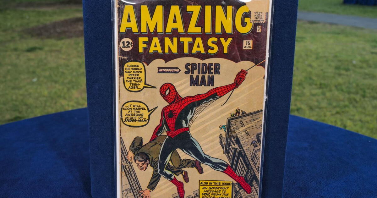 Watch Appraisal: 1962 Marvel ‘Amazing Fantasy’ Spider-Man Comic ...