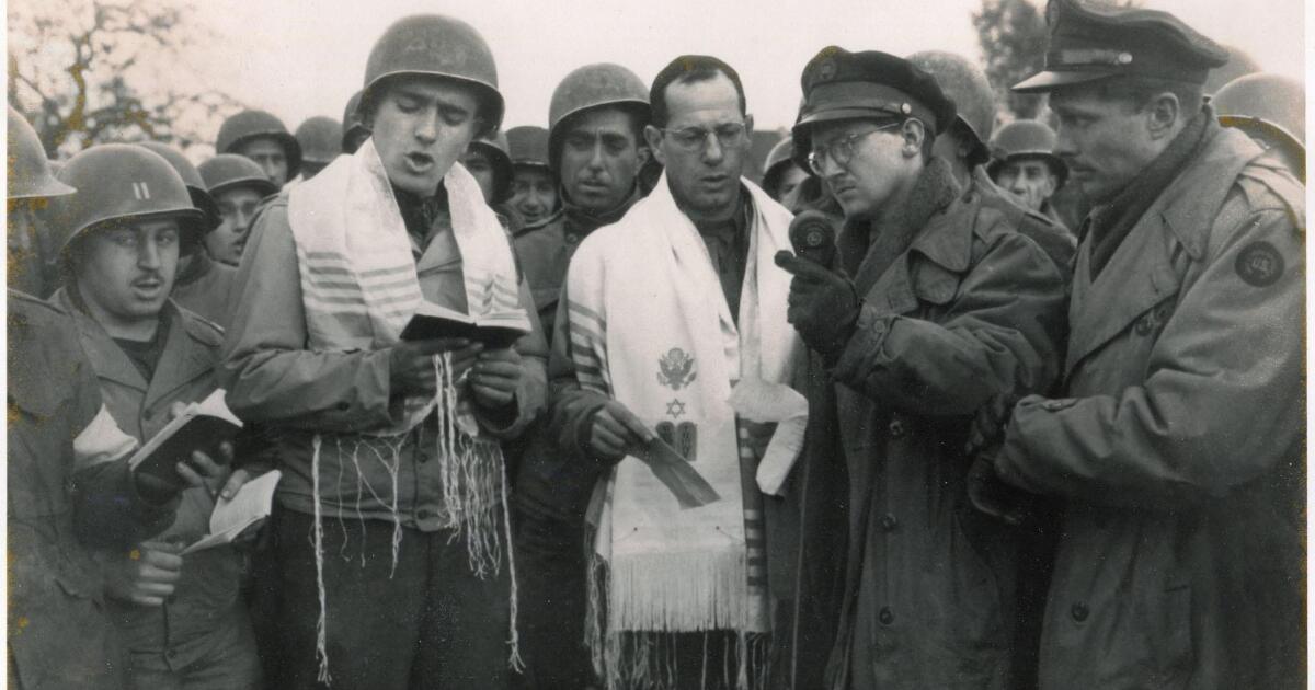 Watch The Jewish GI Service Broadcast Worldwide from Germany | GI Jews ...