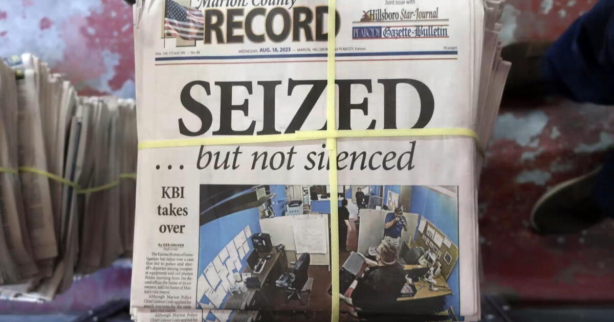 Watch News Wrap: Kansas county to pay $3M for raid on newspaper | PBS ...